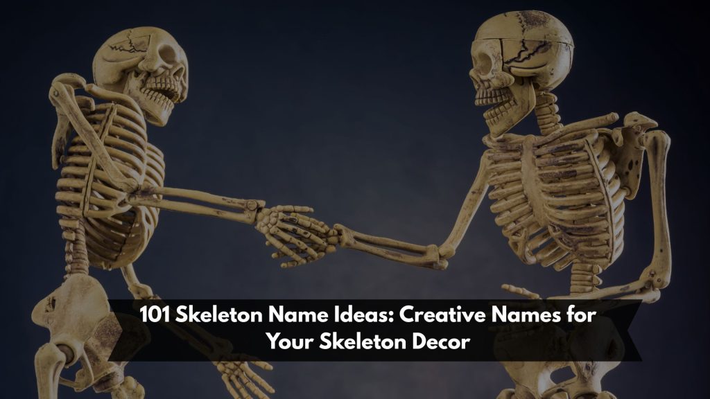 101 Skeleton Name Ideas: Creative Names for Your Skeleton Decor – Name ...